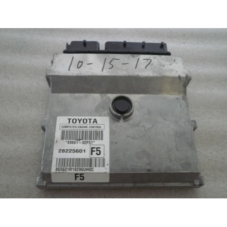 TOYOTA COROLLA MATRIX 1.8L AUTO ECM ENGINE COMPUTER MODULE 2009-2010 89661-02F51 USED