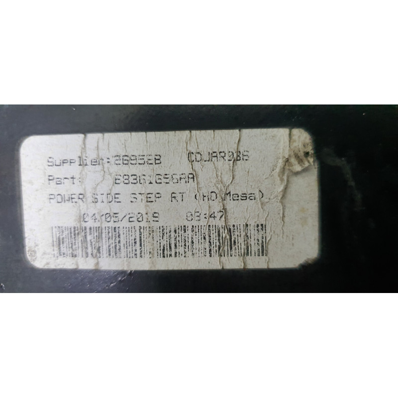 DODGE RAM 2500 3500 MEGA CAB RIGHT RUNNING BOARD BRACKET STEP MOTOR 2019-2023 68361656AA CSM010 ...