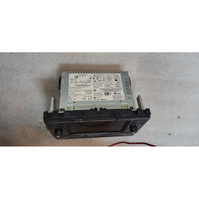 VOLKSWAGEN TAOS JETTA POLO T-CROSS T-ROC RADIO RECEIVER DISPLAY SCREEN ...