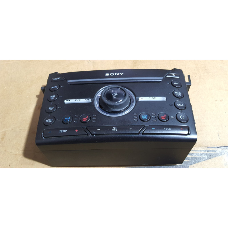 FORD FUSION AC HEATER CLIMATE CONTROL MEDIA PANEL 2016-2020 GS7T-18E245-BBA