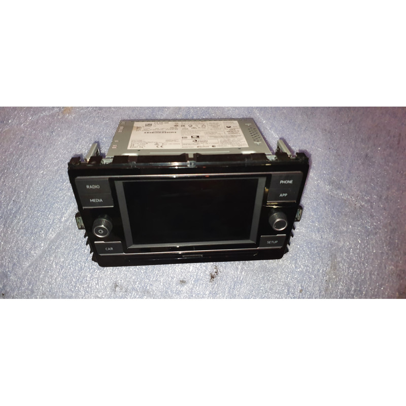 VOLKSWAGEN JETTA RADIO RECEIVER DISPLAY SCREEN MONITOR 2019 17A035868