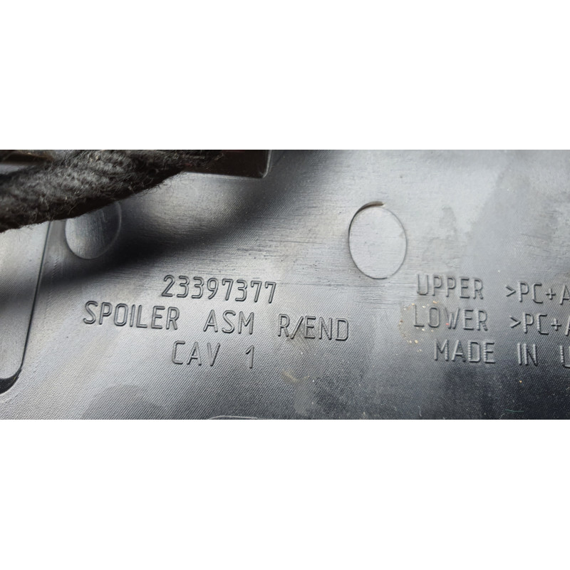 CHEVROLET SILVERADO GMC SIERRA REAR ROOF SPOILER WING 2019-2024 GM ...