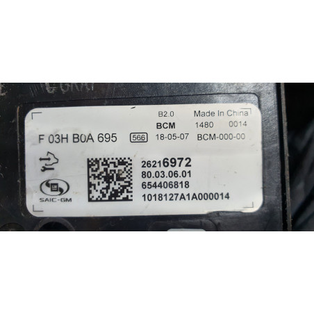 CADILLAC CHEVROLET GMC BUICK BODY CONTROL MODULE BCM MODULE GM 26216972 ...