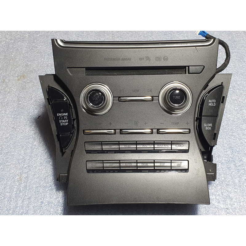 LINCOLN MKX RADIO AUDIO AC HEATER CLIMATE CONTROL PANEL 2016-2018 KA1T ...