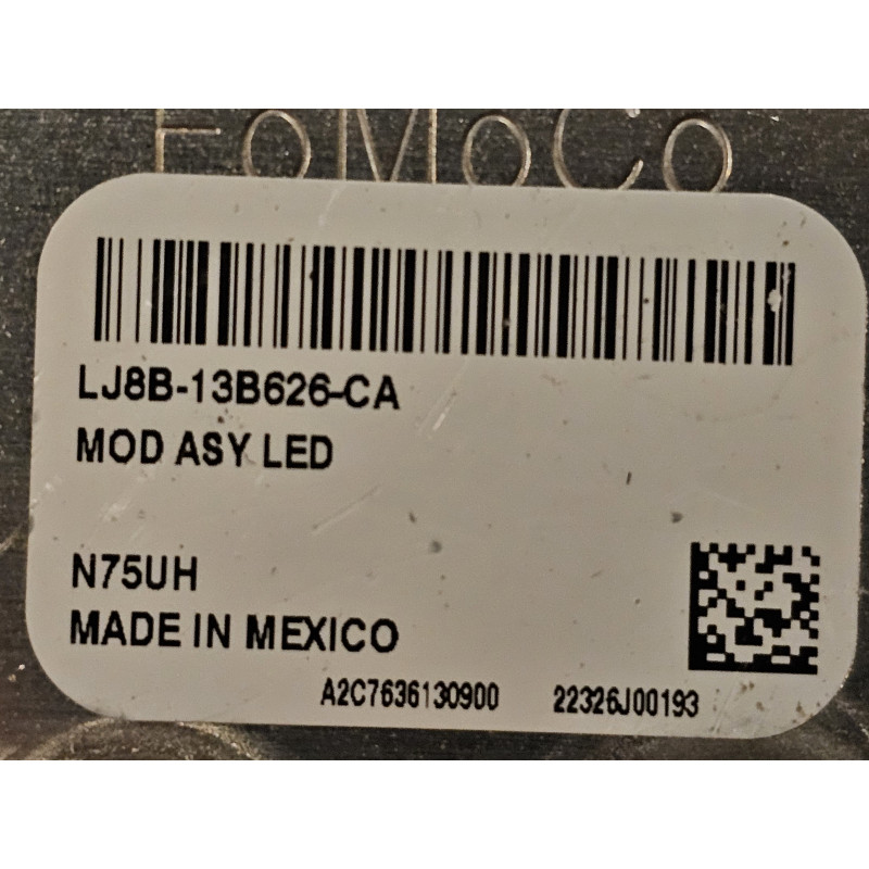 FORD BRONCO U725 HEADLIGHT LED BALLAST MODULE 2021-2025 LJ8B-13B626-CA