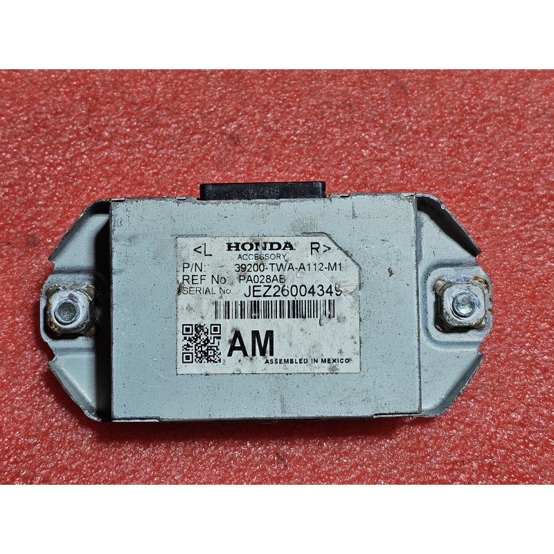 HONDA ACCORD HYBRID ACTIVE NOISE CANCELLATION CONTROL MODULE 2018-2020 39200-TWA-A112-M1 39200 ...