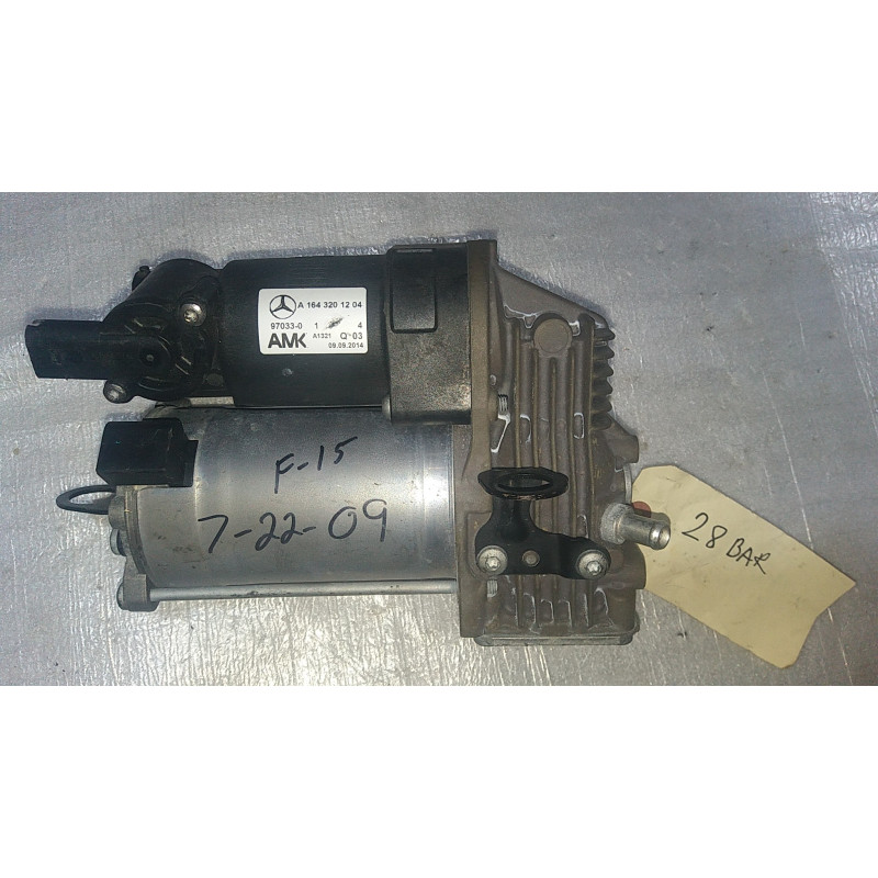 MERCEDES M GL ML ML350 ML500 ML63 W164 AMK AIR RIDE SUSPENSION PUMP ...
