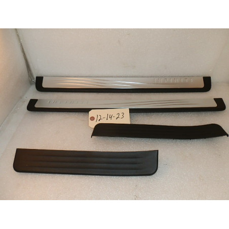 INFINITI M35 M37 M57 DOOR ROCKER SILL PANEL KICK PLATES KIT NEW SET ...