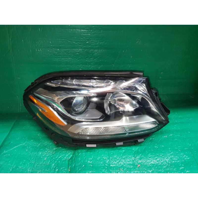 MERCEDES GLS X166 W166 RIGHT LED HALOGEN HEADLIGHT 2016-2019 1668209659 ...